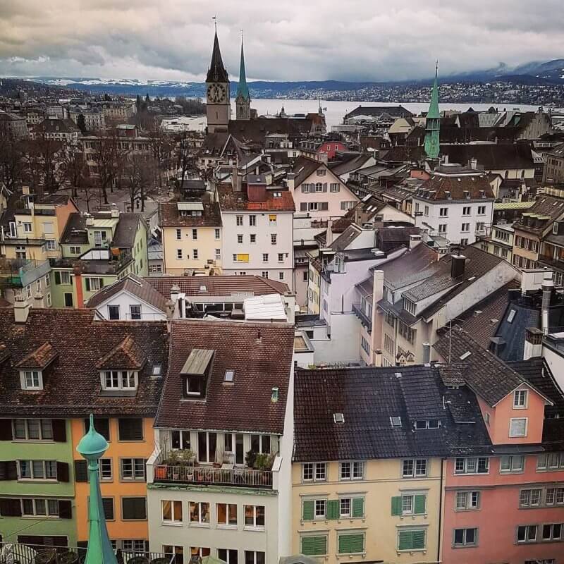 4 Best Views From The Roofs of Zürich