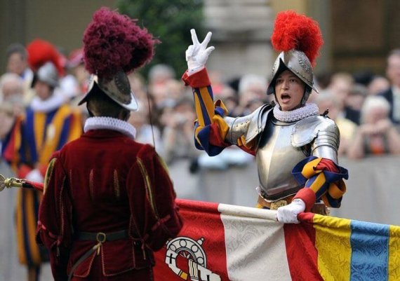 Who Are the Pontifical Swiss Guards Who Protect the Pope?