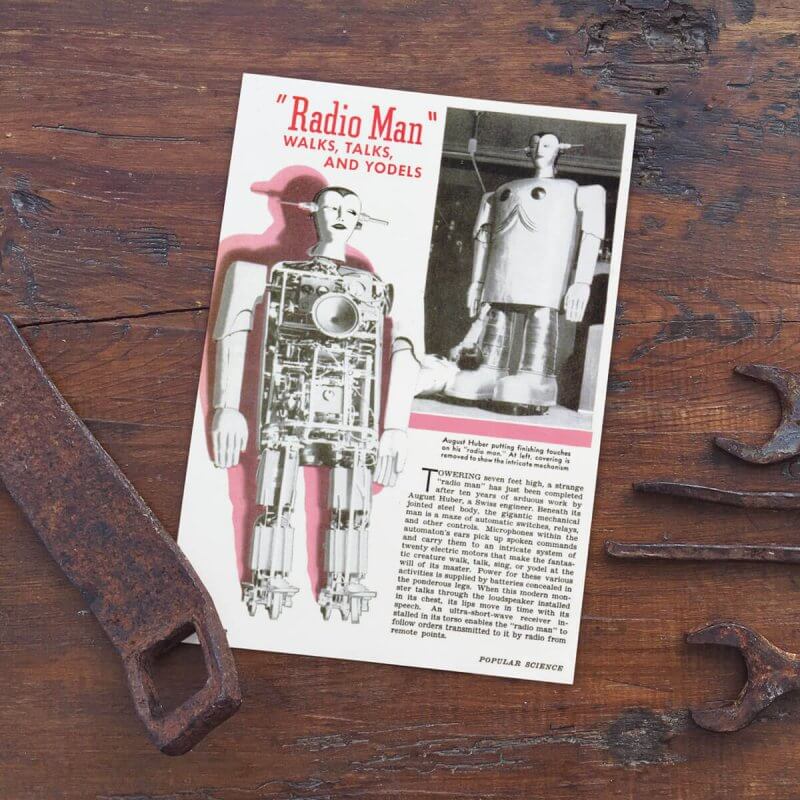 Radio Man is a Swiss robot that actually yodels - Newly Swissed Online ...