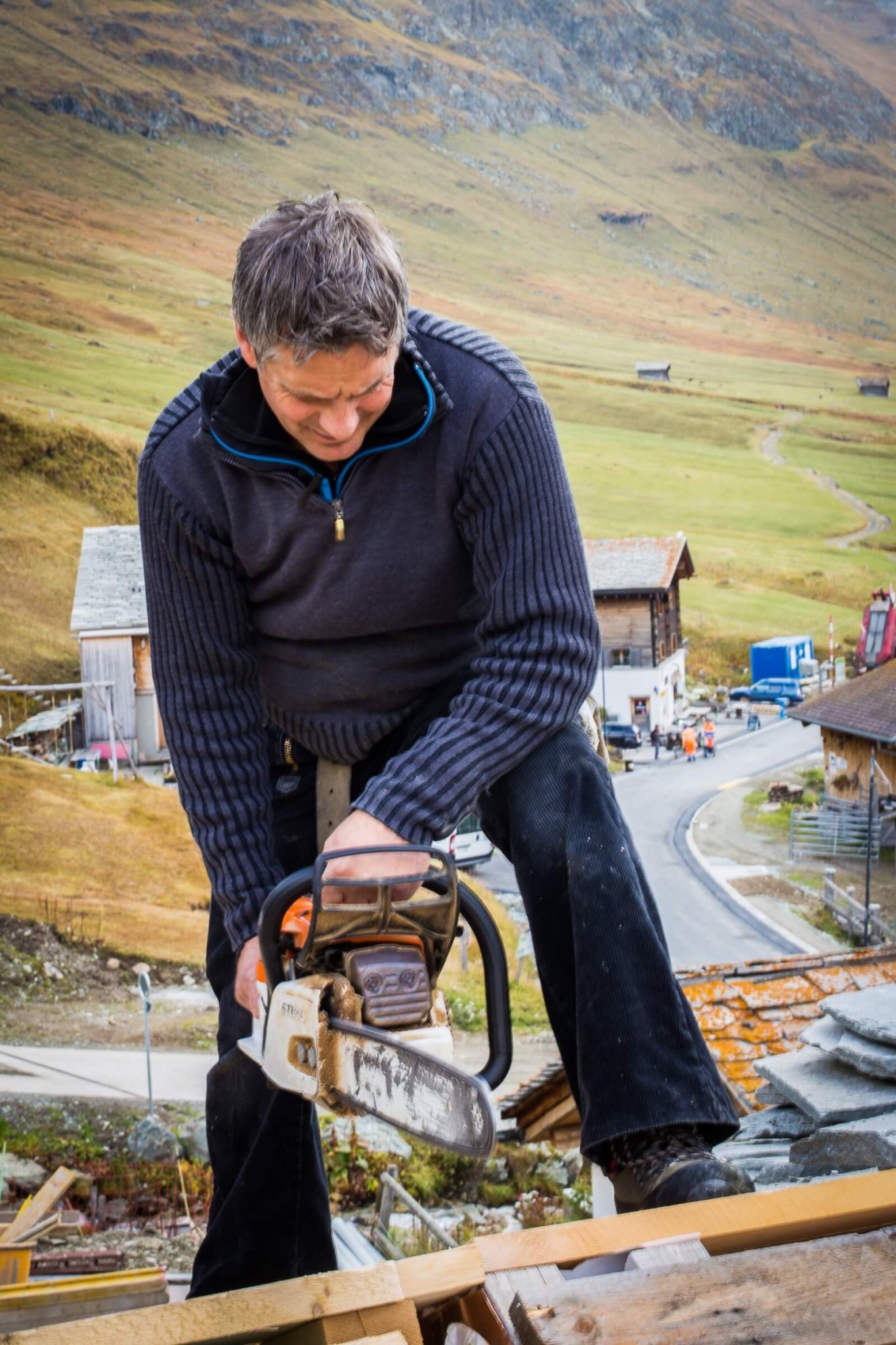 Visiting Juf, Europe's Highest Populated Town