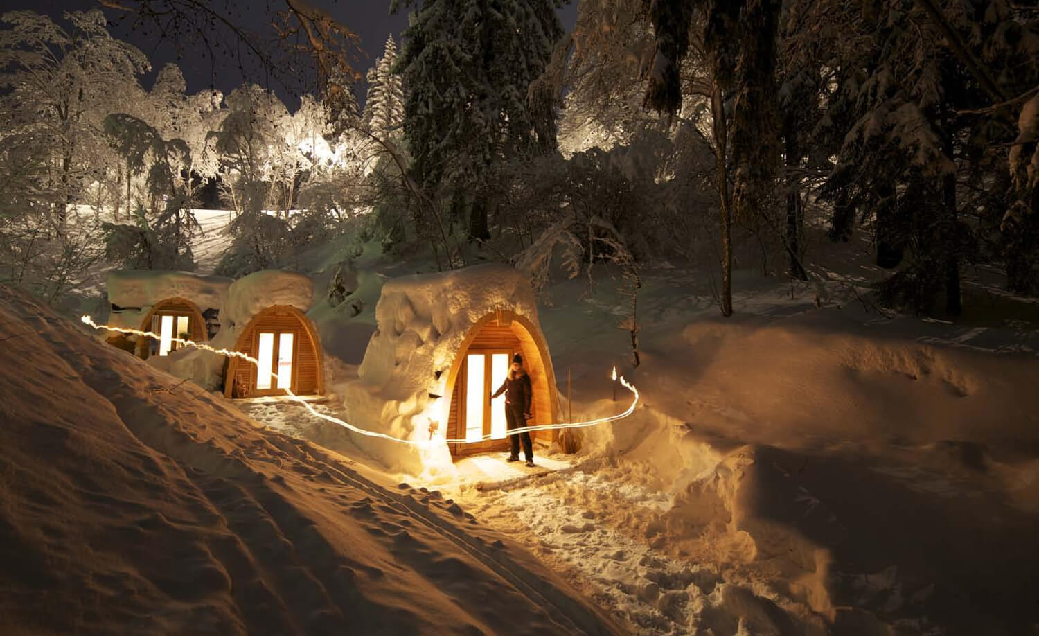 The PODhotel in Flims is where we'd want to be snowed in