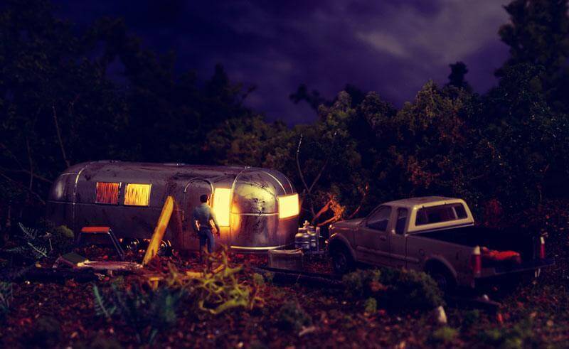 Incredible Miniature Movie Sets by Florian Tremp