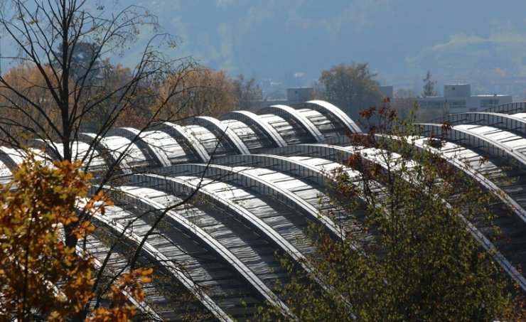 Zentrum Paul Klee in Bern features incredible architecture