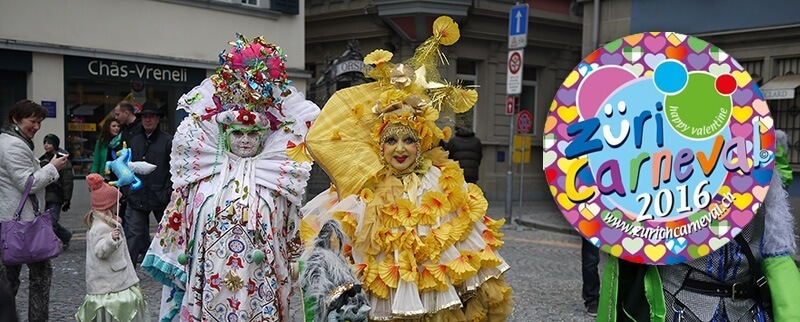 Zürich Carnival from Feb 12 - 14, 2016