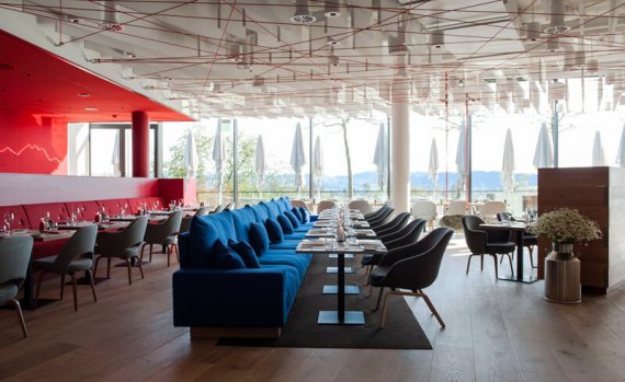 At the Dolder's Restaurant Saltz, the "T" stands for Taste