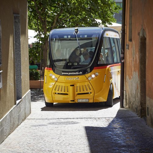 Sion is at the crossroads of self-driving buses, history and food