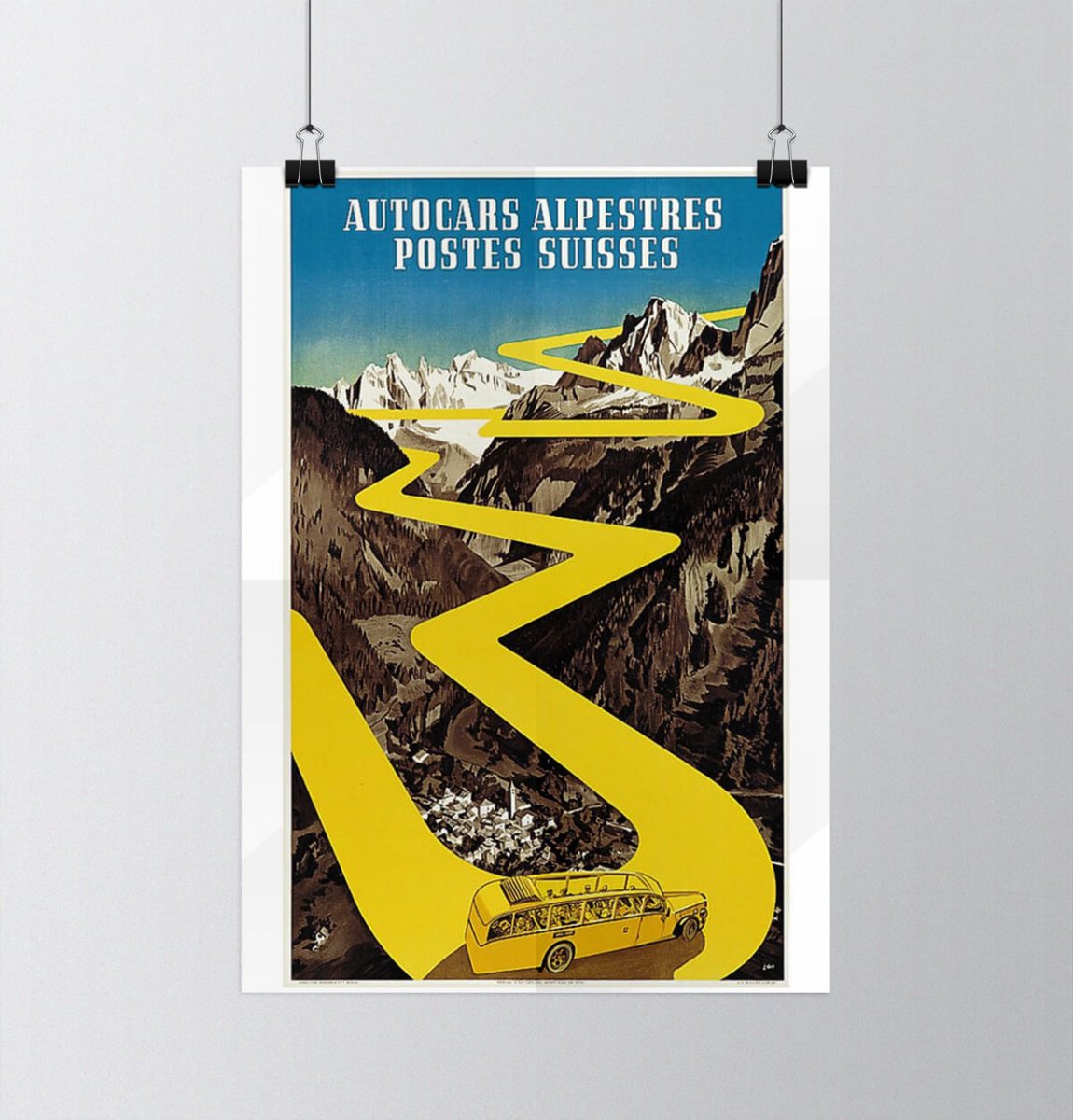 A Tour of Switzerland in Vintage Tourism Posters