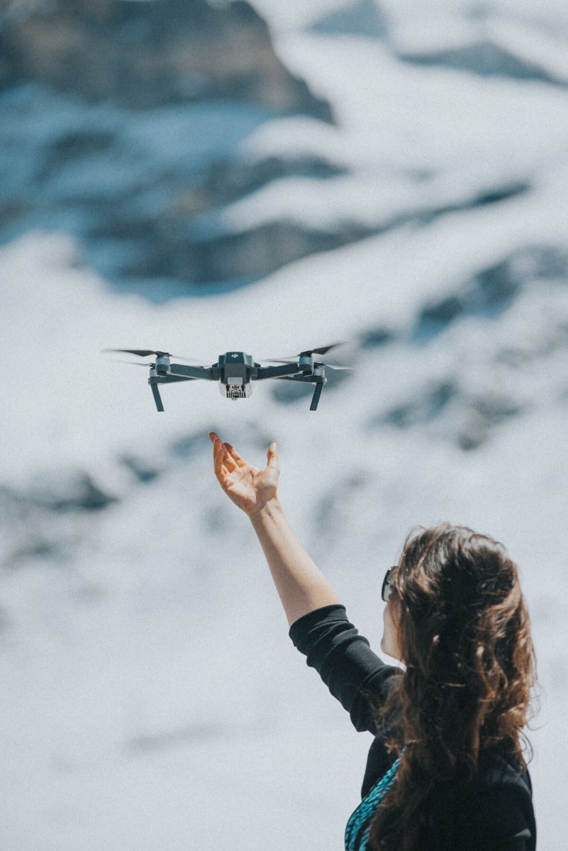 Khan took his drone to Switzerland, and here's the result