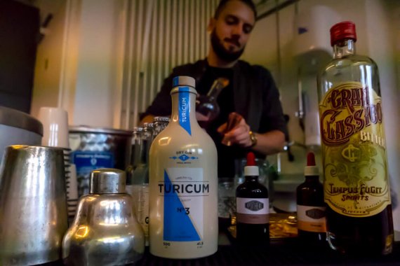 I mixed my own gin at the Turicum Gin Lab in Zürich
