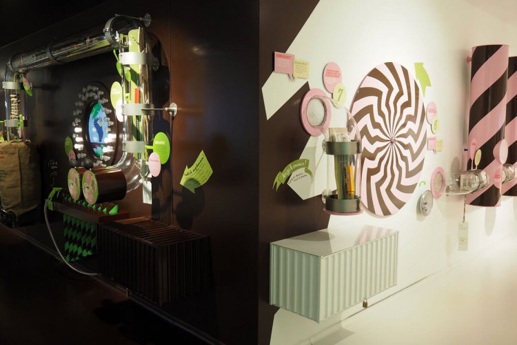 The Chocolarium is a real life chocolate factory in Switzerland