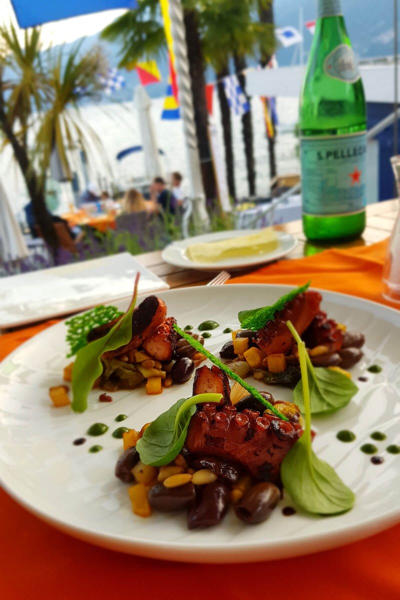 It's all "ship ahoy!" at the five-star Hotel Eden Roc in Ascona