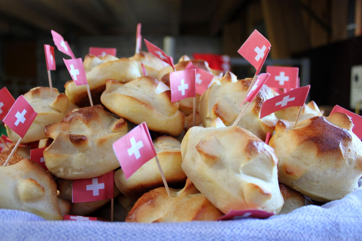 Swiss National Day Brunch at the Schlattgut Farm in Herrliberg
