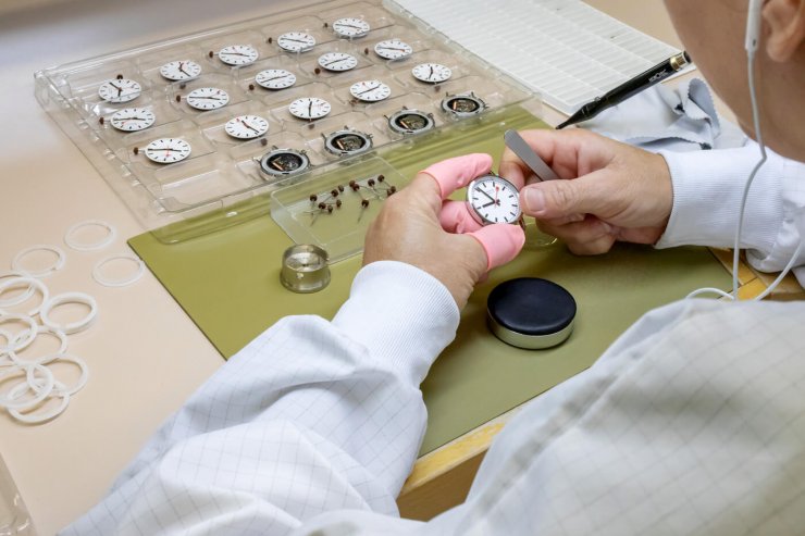Here's what it's like inside the Mondaine watch factory