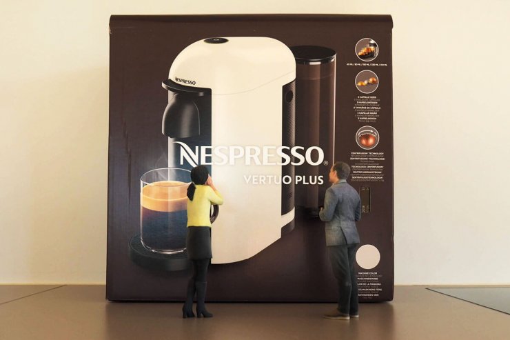 Nespresso VERTUO coffee maker for big mugs (Sponsored)