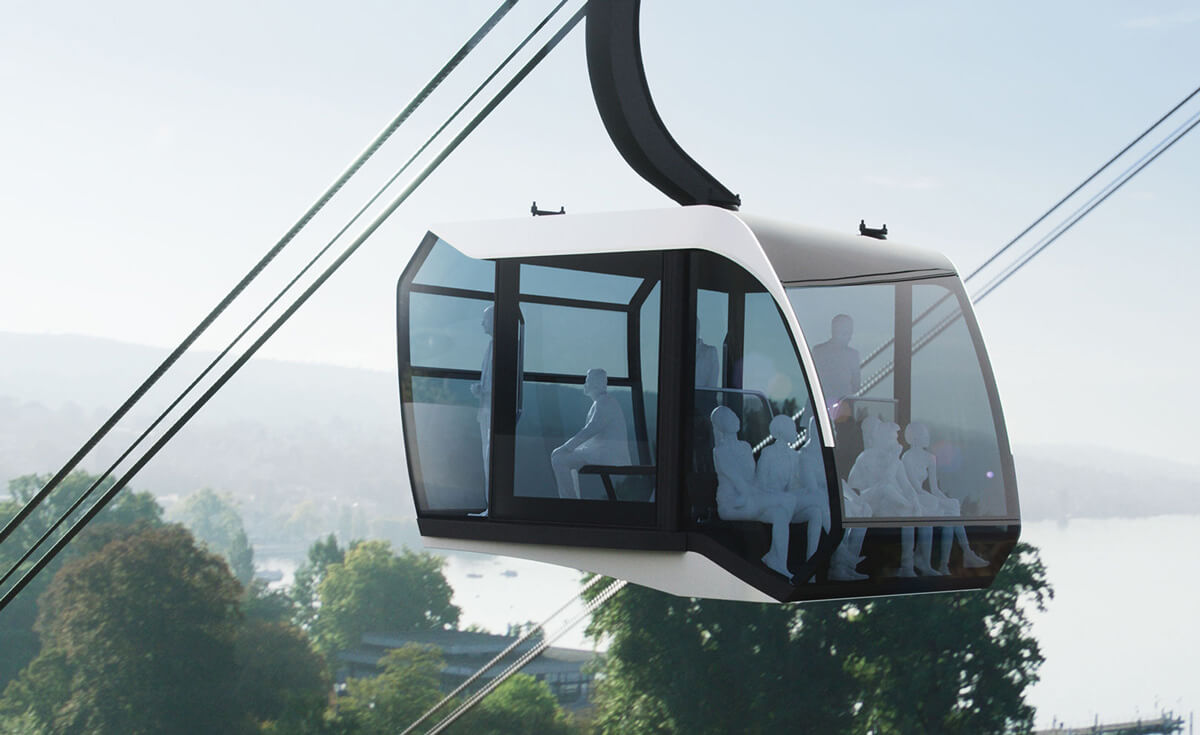 What the much-awaited ZüriBahn cable car will look like