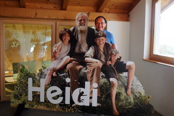 There’s a real-life Heidi village for all the fans: Heididorf Maienfeld