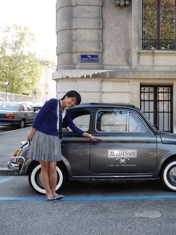 Look closely! I've spotted these tiny cars in Switzerland