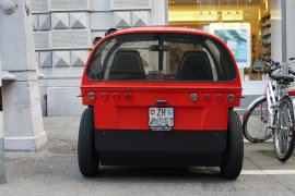 Look closely! I've spotted these tiny cars in Switzerland