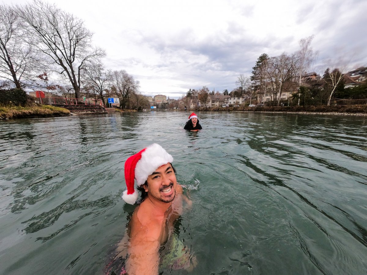 Have you considered cold water swimming in Switzerland?