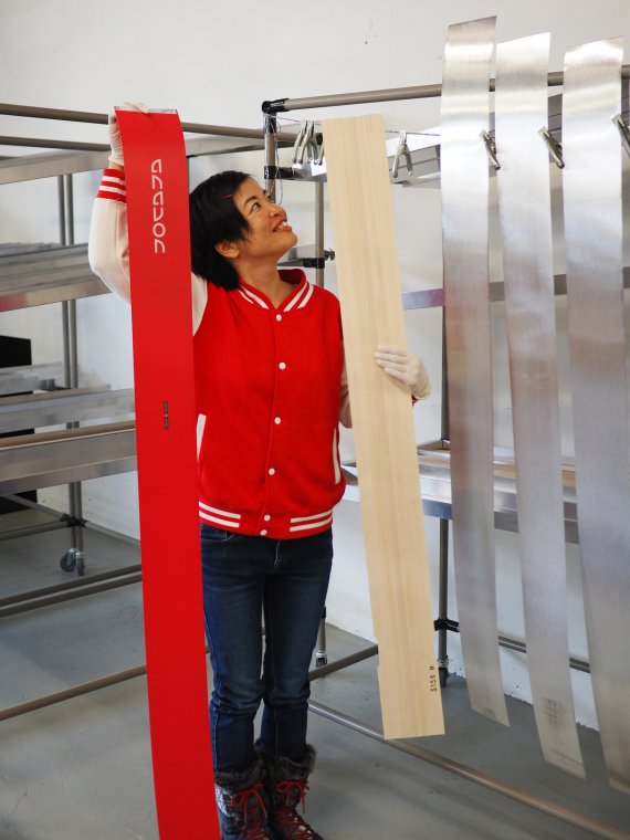 How to build your own skis at the Anavon ski workshop