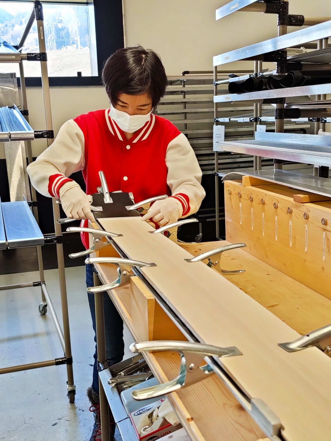 How to build your own skis at the Anavon ski workshop