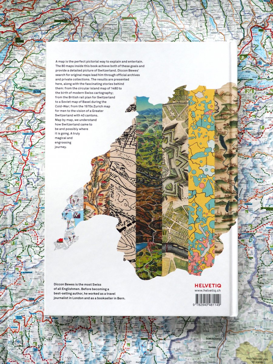 Around Switzerland in 80 Maps - A Map Lover's Dream Book