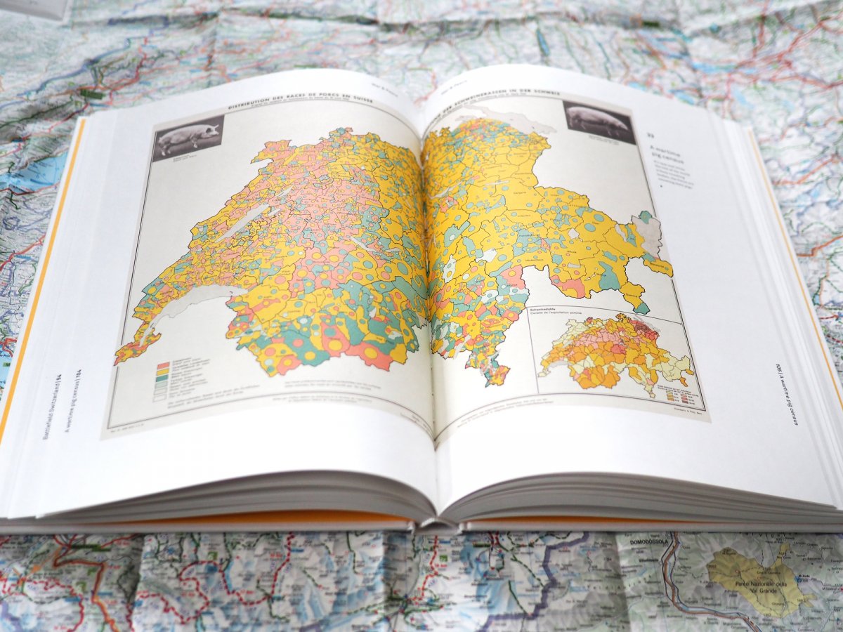 Around Switzerland in 80 Maps - A Map Lover's Dream Book
