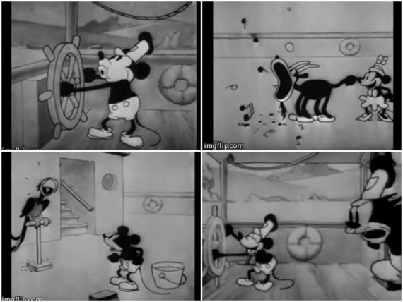 Was Mickey Mouse Making Swiss Cheese? (Urban Myth)