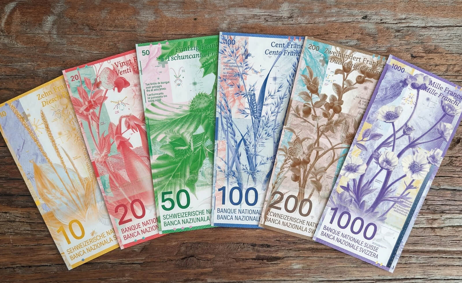 New Swiss Banknotes: Rocks, Plants, and Alpine Huts - Newly Swissed ...