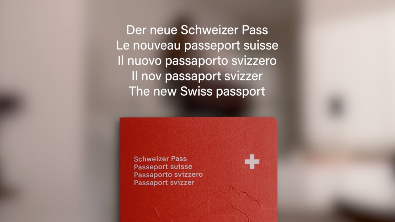 Passport forgery? Not with the new Swiss passport!