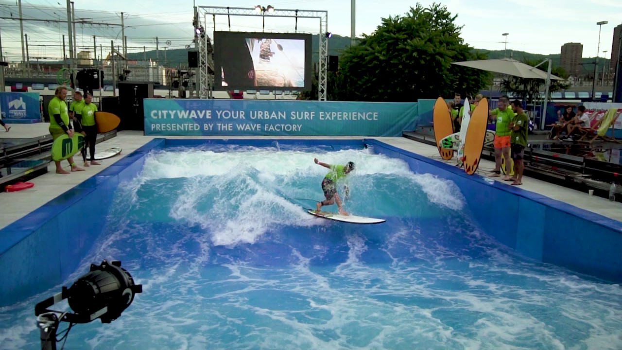 Try these rivers and pools for surfing in Switzerland